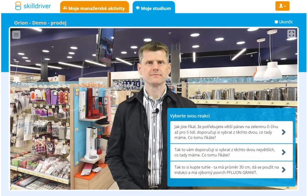 Rozvoj manažerských dovedností pro Orion | Skilldriver